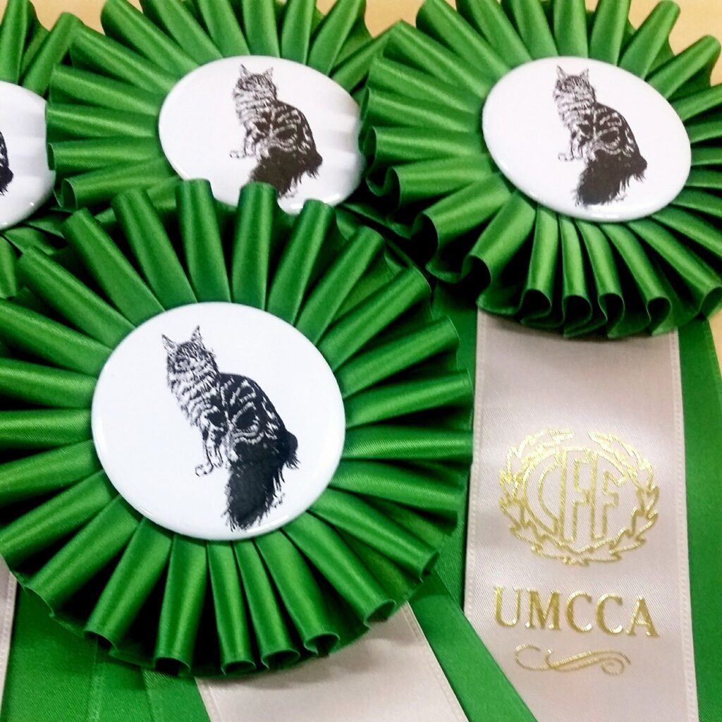 Cat Show Ribbons - McLaughlin Ribbon Awards - Custom Award Ribbons - Custom Ribbons - Award ...