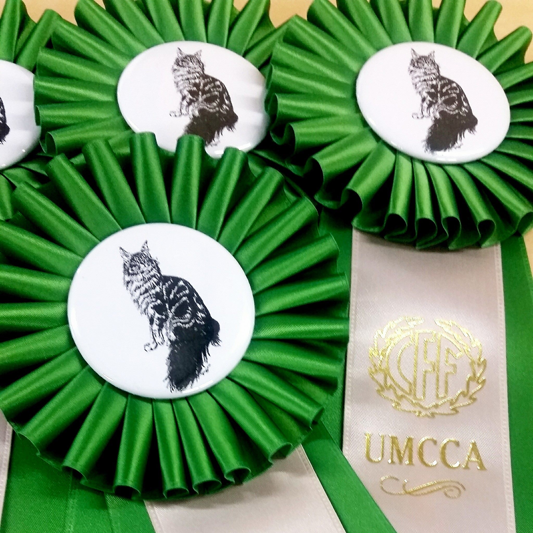 Cat Show Ribbons - McLaughlin Ribbon Awards - Custom Award Ribbons ...